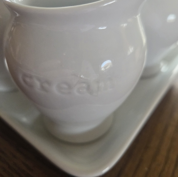 Pottery Barn | Dining | Pottery Barn Coffee House Condiment Set | Poshmark